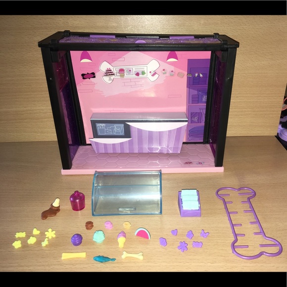 Littlest Pet Shop | Toys | Lps Playset Yummy Treat Bar Littlest Pet ...